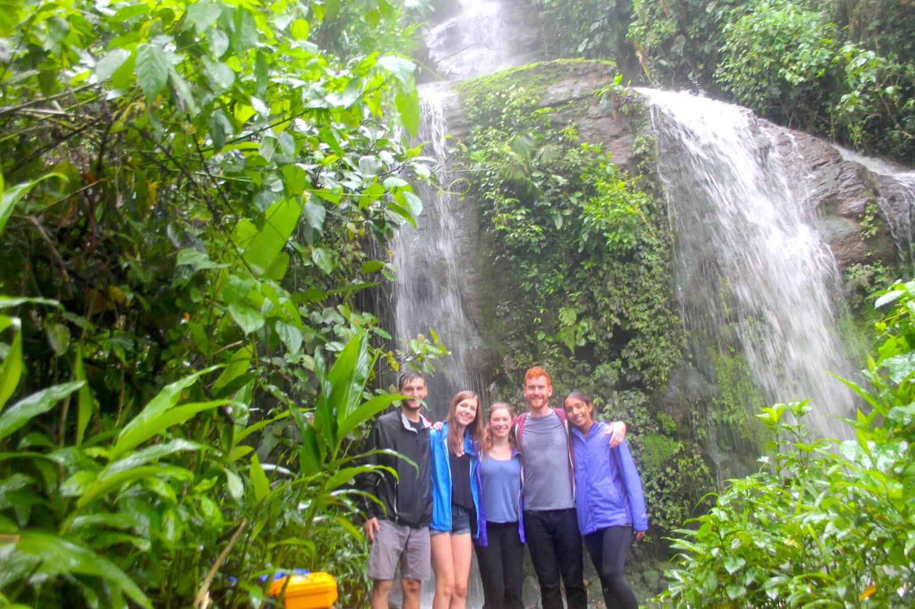 Teen Spanish Immersion Program - Waterfall Costa Rica - Tico Lingo ...